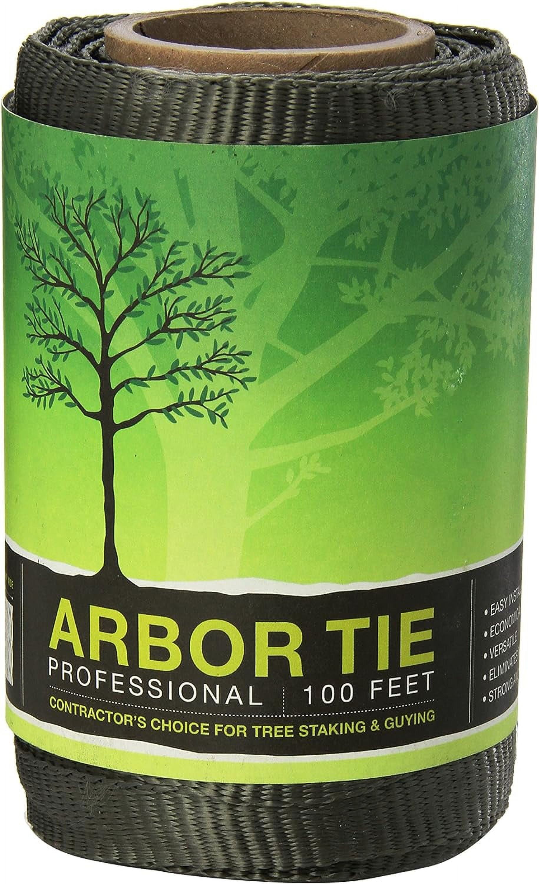 ArborTie Tree Straps for Staking and Guying, Flexible Tree Support Straps, Versatile Tree Rope ...