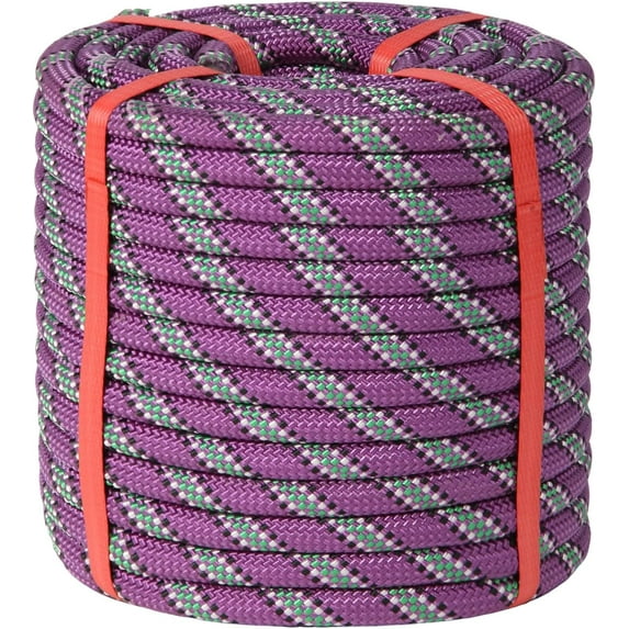 Arborist Rope Tree Climbing Rope 1/2 Inch 48 Strands Bull Rope for ...