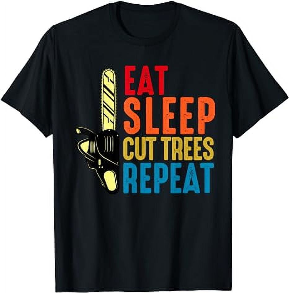 Arborist Tree Surgeon Woodworker Funny Logger Tree Cutter T-Shirt ...