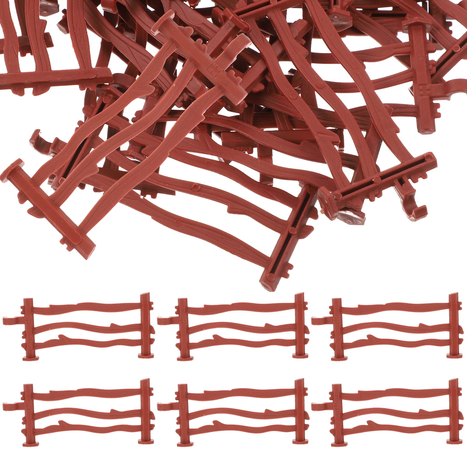 Arborister 100Pcs Corral Fence Panel Horse Fencing Playset for Farm ...