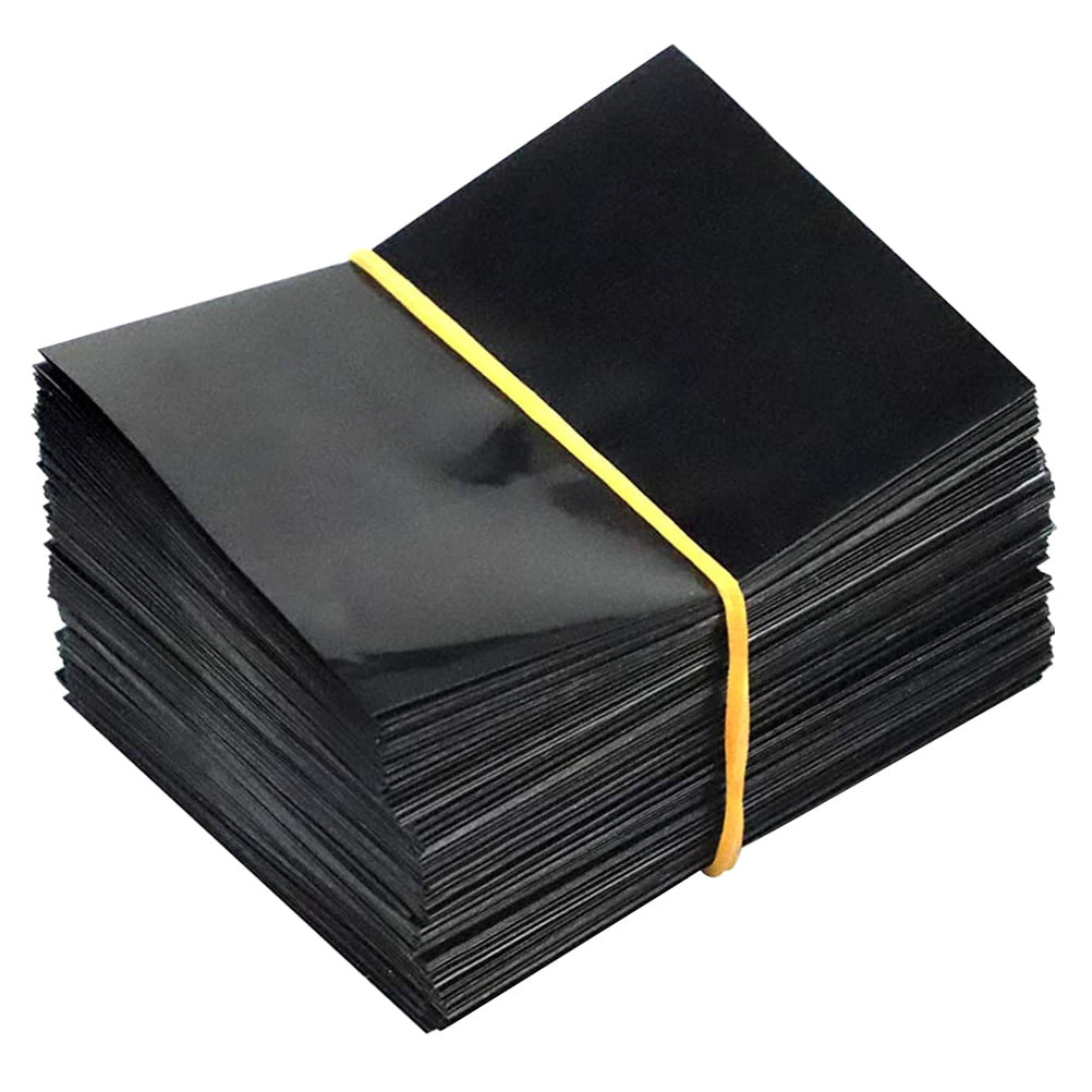 Arborister 100pcs Black Heat Shrink Wrap for Packaging Small Gifts DIY ...