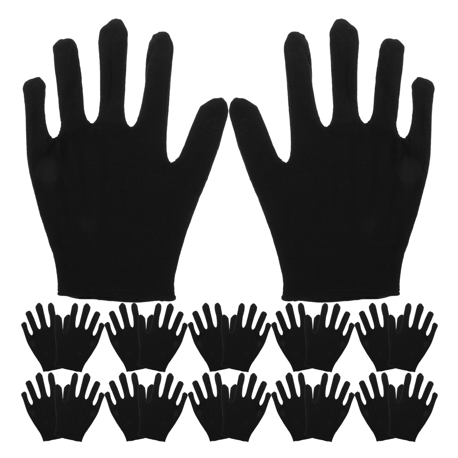 Arborister 12 Pairs Silver Jewelry Inspection Gloves for Men - Walmart.com