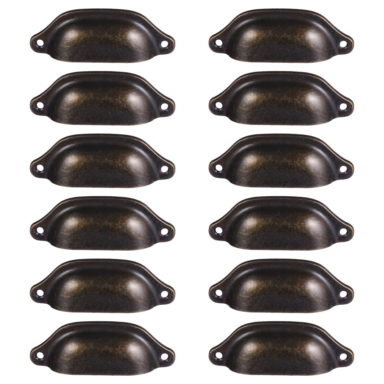 Arborister 12pcs Vintage Wrought Cabinet Drawer Cup Handles - Walmart.com