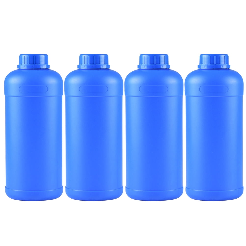 Arborister 1L Blue Plastic Chemistry Containers (4PCS) - Walmart.com