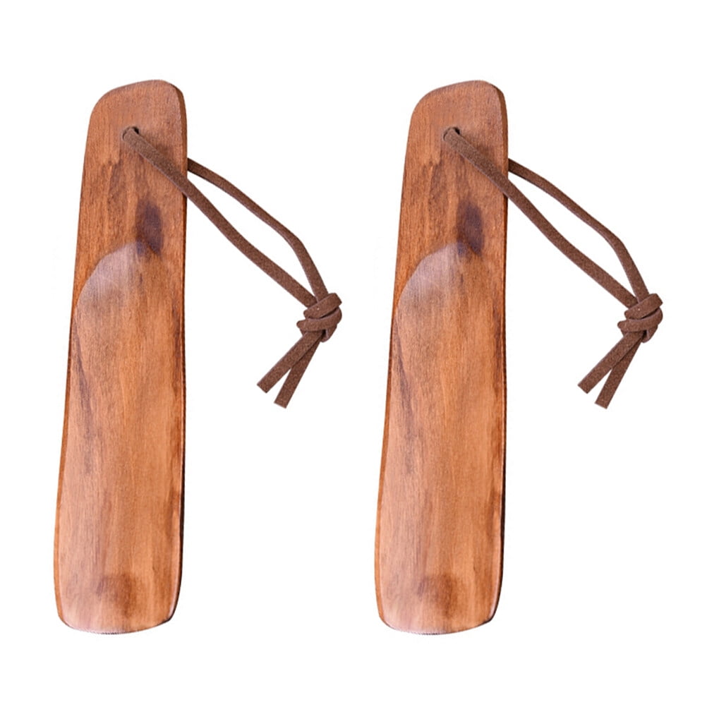 Arborister 2 Pcs Short Handle Wooden Shoe Horns for Men/Women - Walmart.com