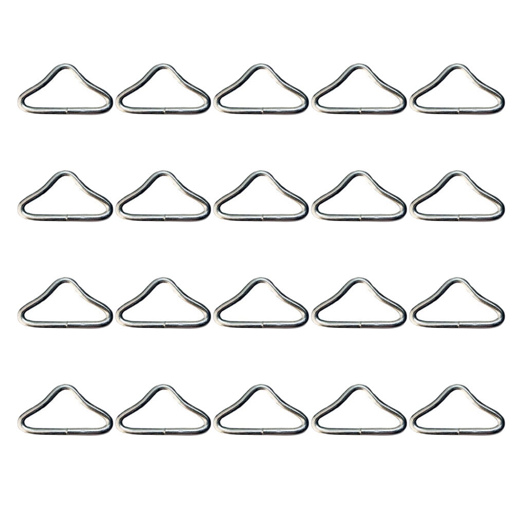 Arborister 20 Trampoline Spring Buckle Triangle Rings V-Shaped ...