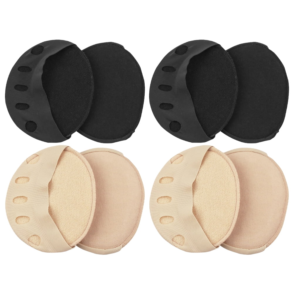 Arborister 4 Pairs Toe Topper Socks for High Heels and Flats - Walmart.com