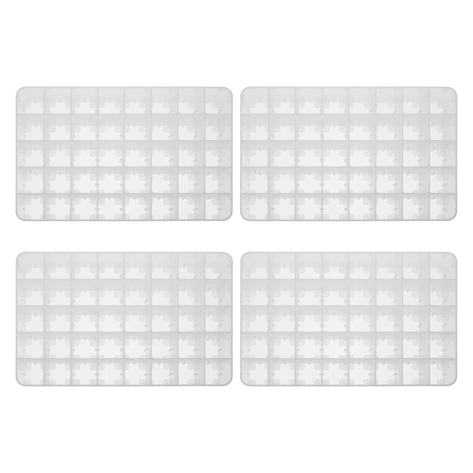 Arborister 40-Hole White Desk Pen Holder Tray Organizer for Countertop ...