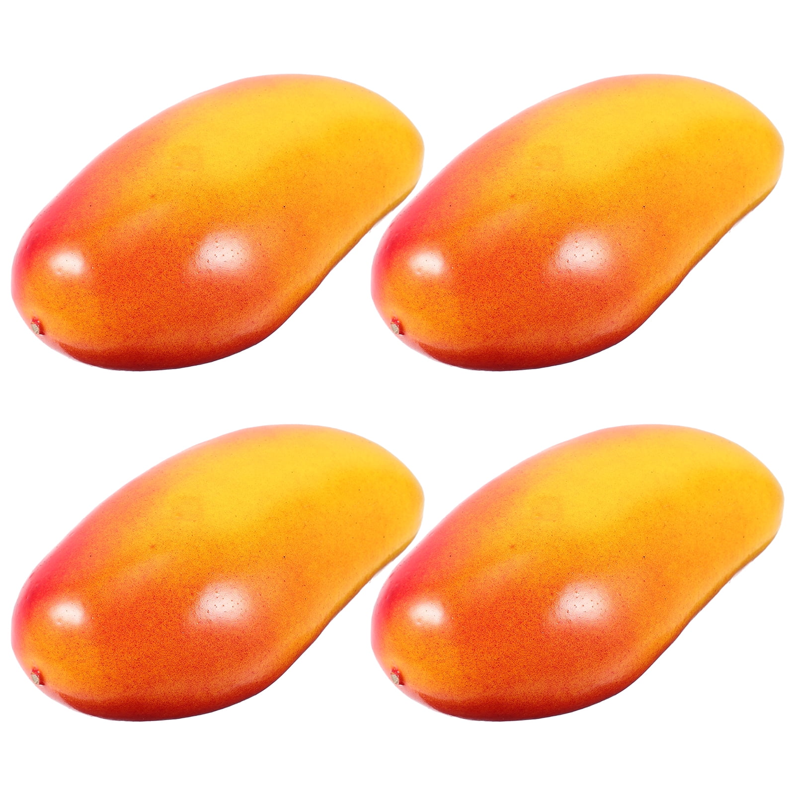 Arborister 4Pcs Artificial Mangoes Simulation Fake Fruit Home Decor ...
