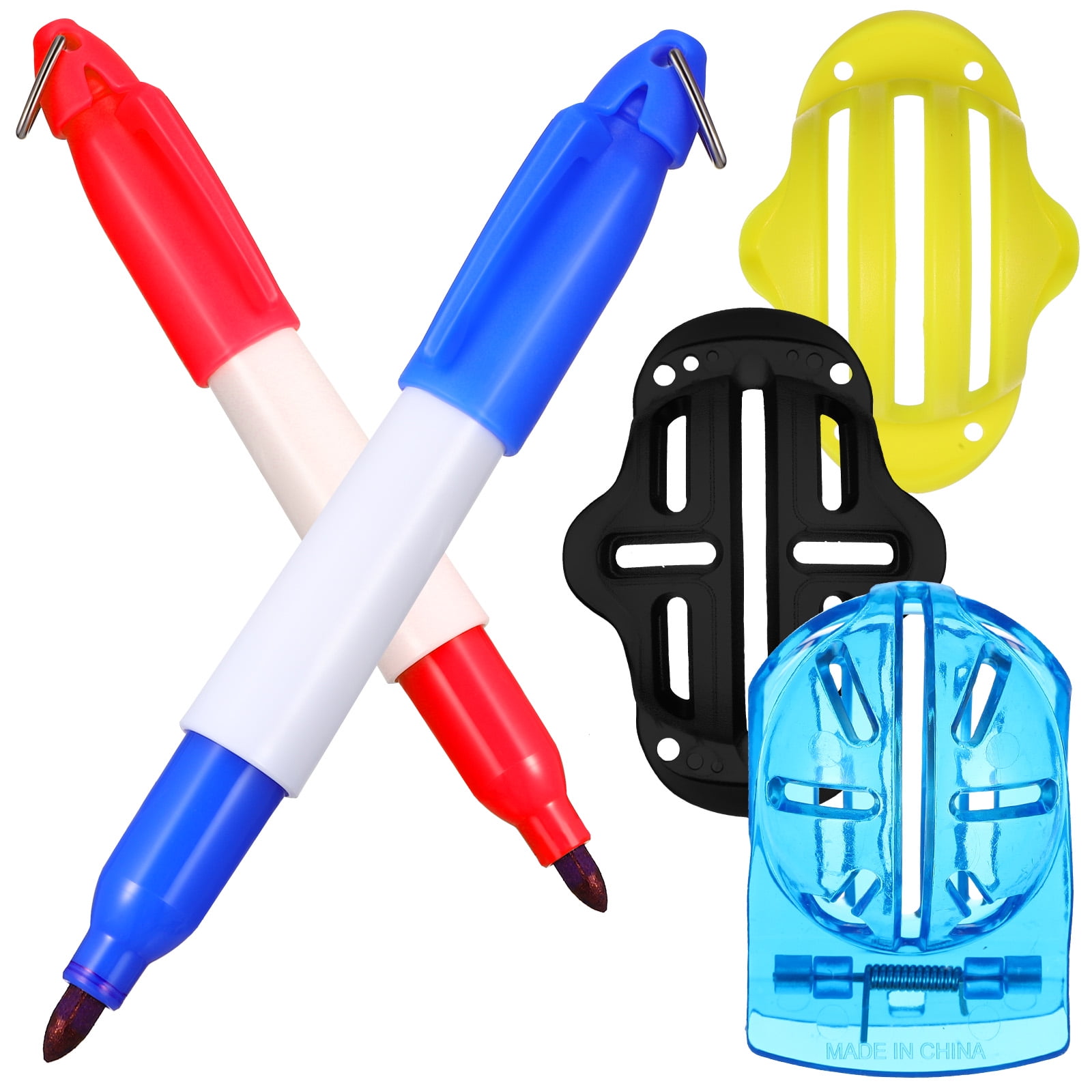 Arborister 5 Golf Ball Markers + 2 Pens + Alignment Tool + Clip ...