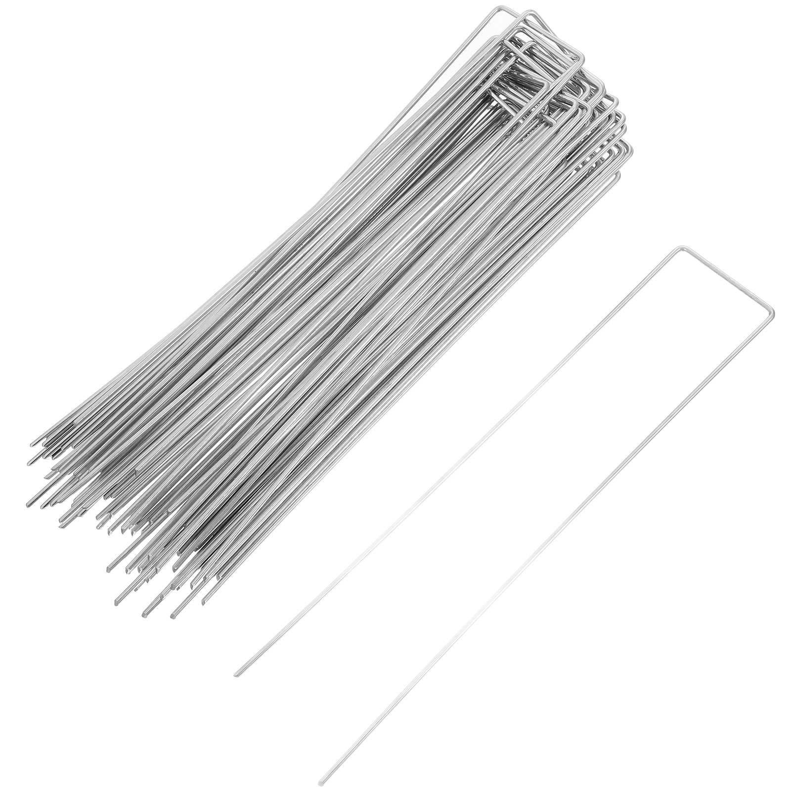 Arborister 50Pcs Galvanized Ground Nails Lawn Gardening Nails Landscape ...