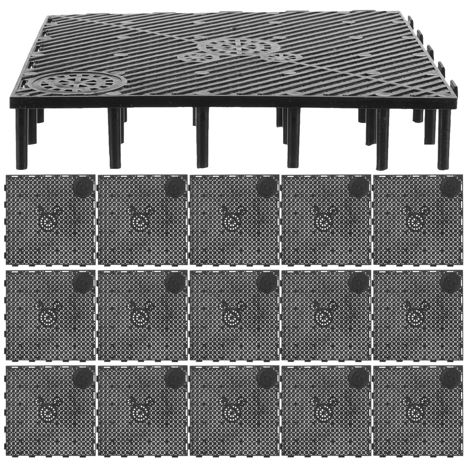 Arborister Aquarium Bottom Filter Grid Tray: 20pcs Tank Divider Tray ...
