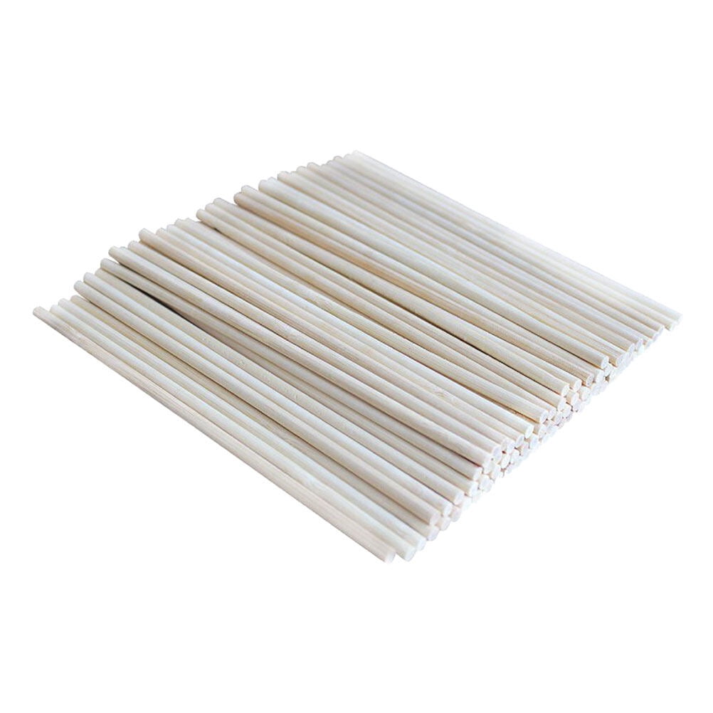 Arborister Craft Sticks 100pcs 20cm Wooden Round Popsicle DIY Dowels ...