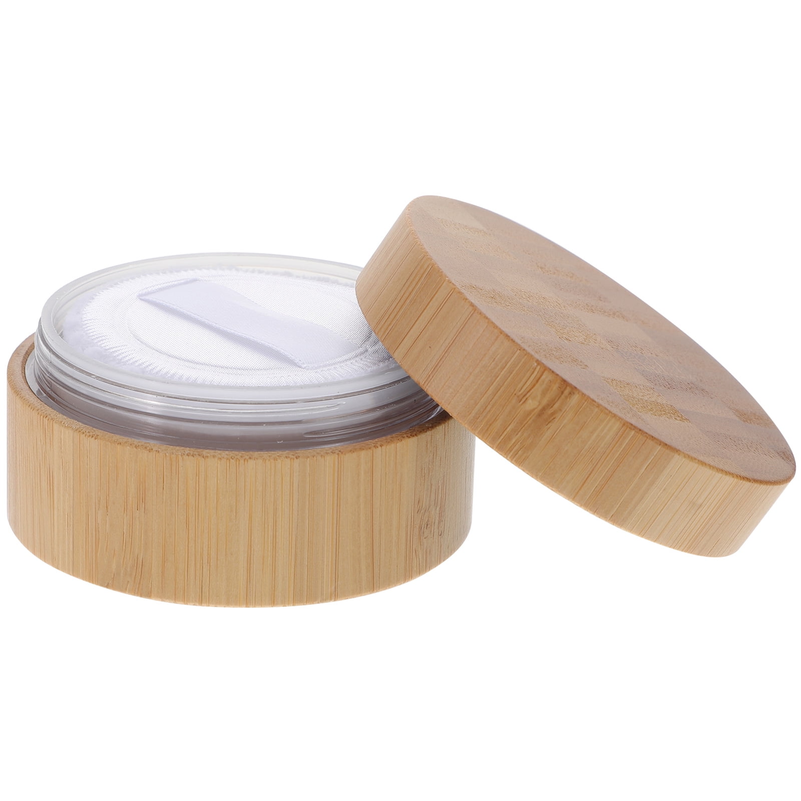 Arborister Empty Powder Box with Puff & Container - for Loose Powder ...