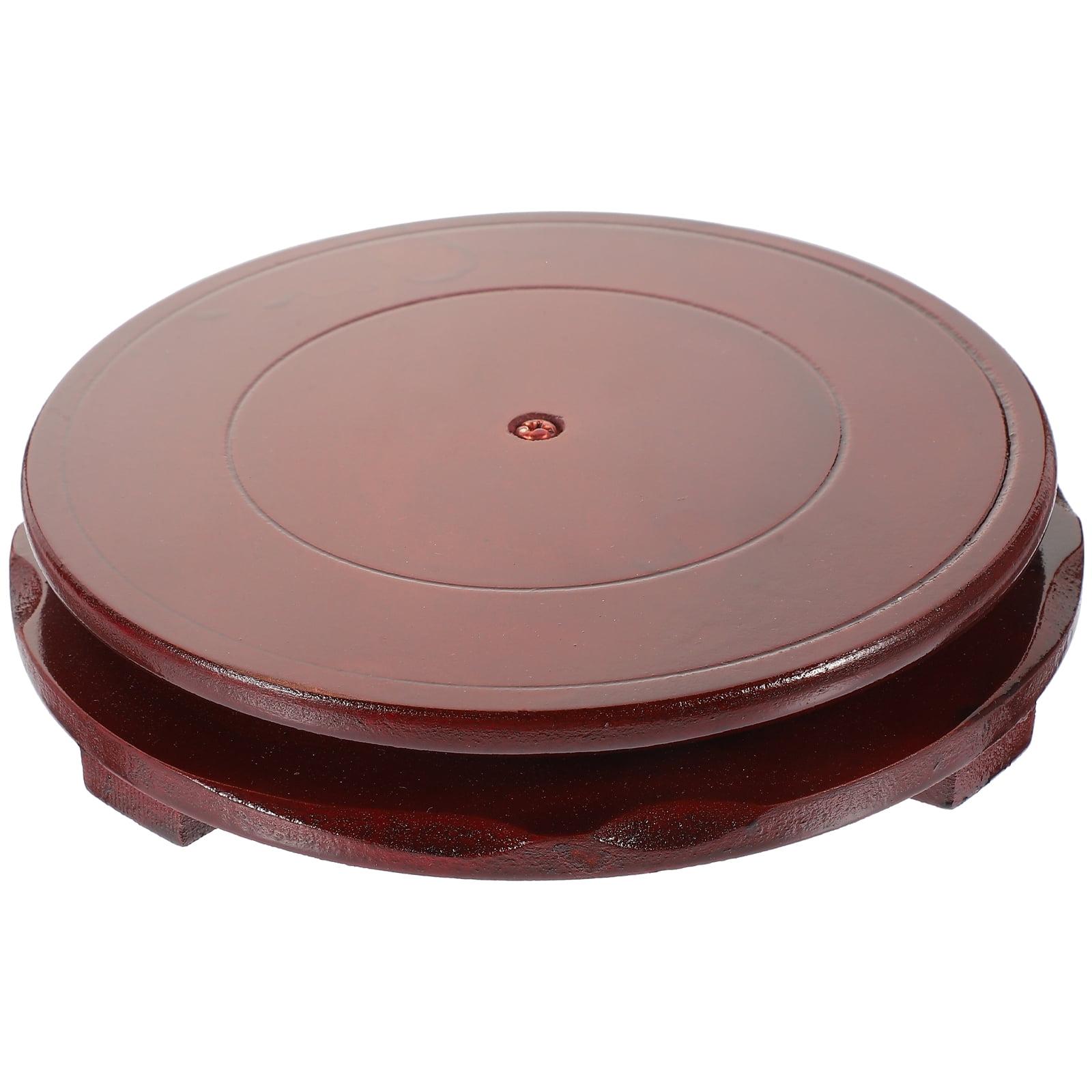 Arborister Fish Tank Wooden Risers Round Pedestal Stand (16cm ...