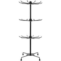 Perfect Organizer 12 Tier Baseball Cap Holder Storage Rack Floor Stand ...