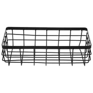 YBM Home Wire Mesh Open DVD, CD, Book Storage Basket 11 x 5.5 x 5 ...