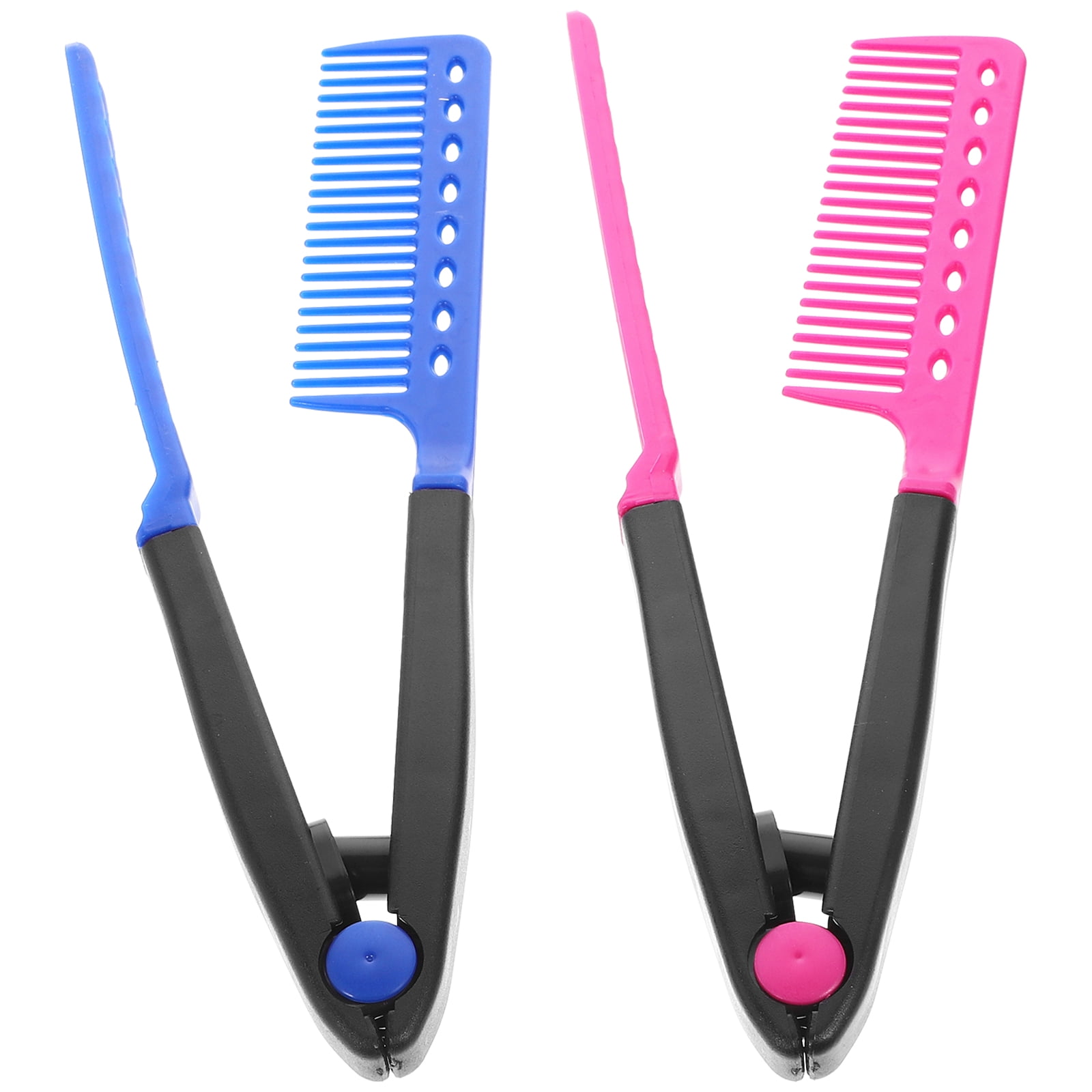 Arborister Shaped Straightening Comb for Home Salon - 2PCS - Walmart.com