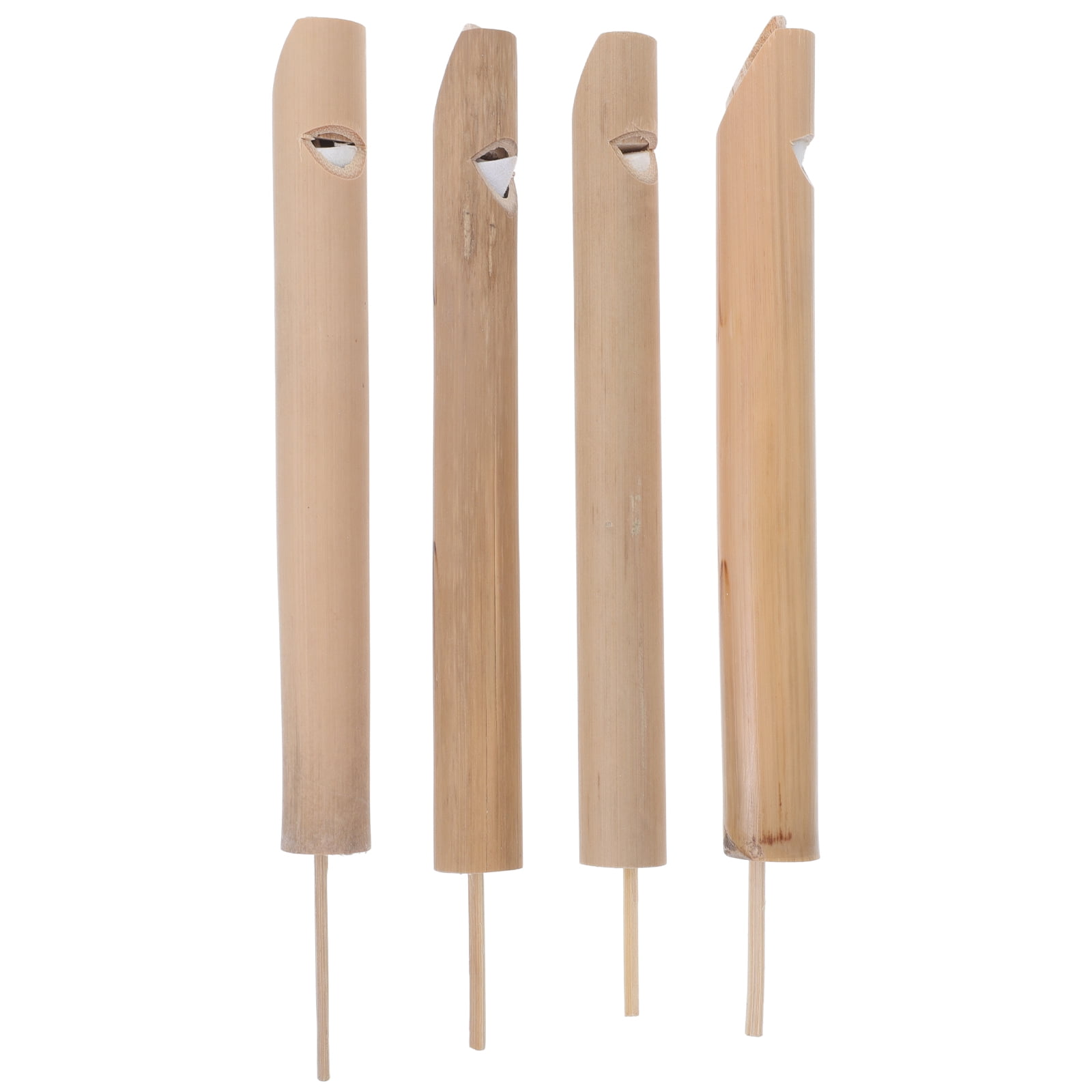 Arborister Toyvian 4pcs Bamboo Slide Whistle Train Children Noisemaker ...