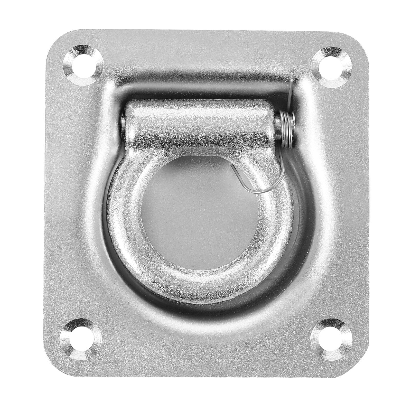 1 Pc D Ring Tie Down Anchor Lashing Ring Floor Mount Heavy Duty Silver ...