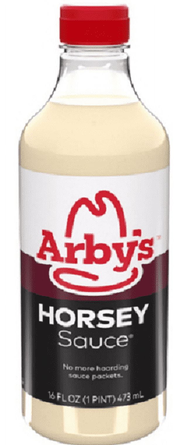 Arby's Horsey Sauce, Creamy Horseradish Condiment for Meat, 16oz ...