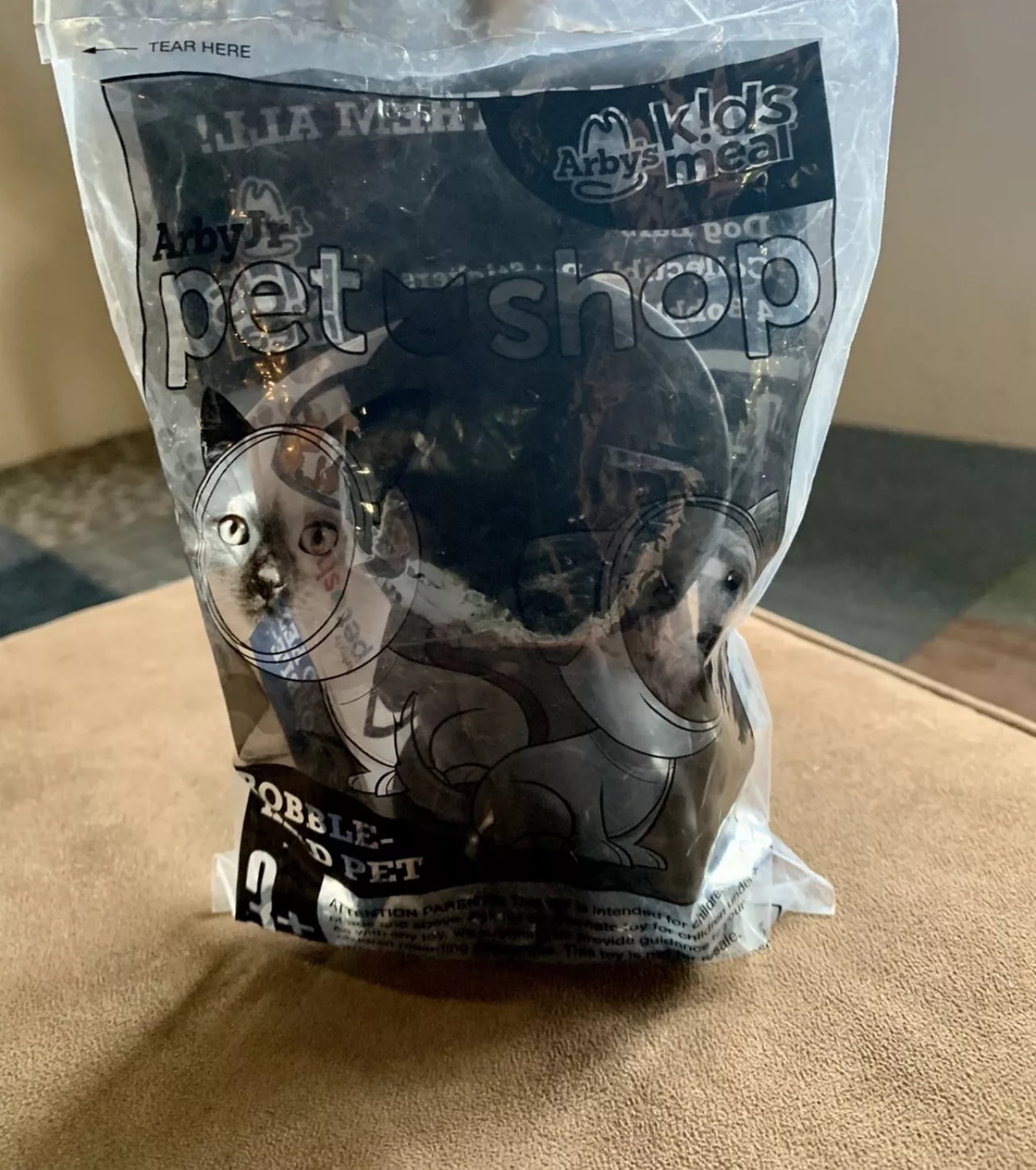 Arby's Kids Meal Pet Shop Bobble Head Pet Toy black cat new - Walmart.com