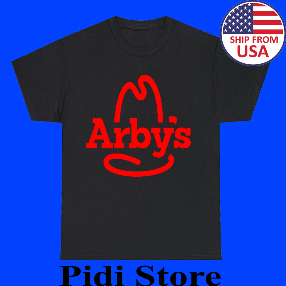 Arby's Sugar Land Texas Restaurant Men's Black T-Shirt Size S to 3XL ...