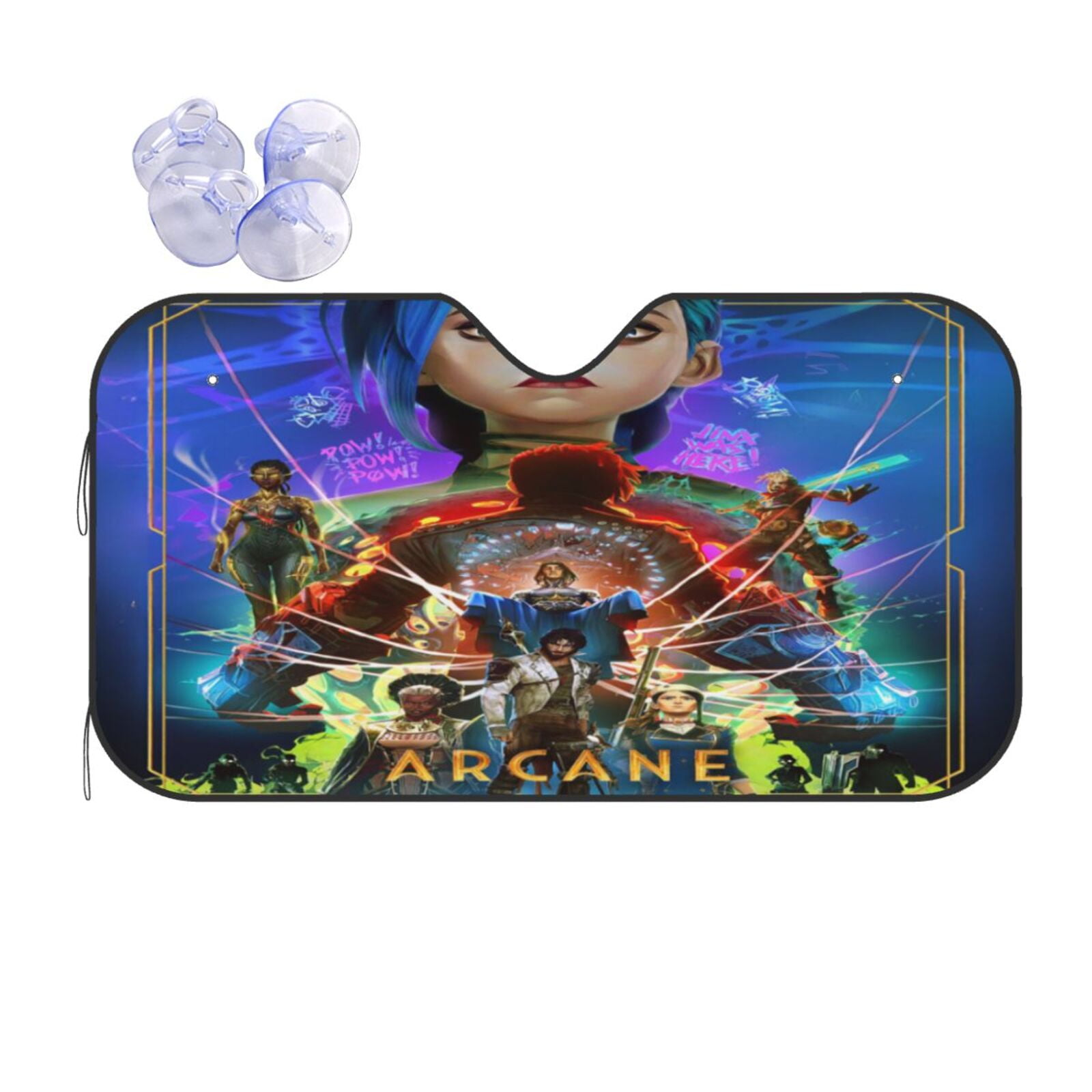 Arc-Ane Car Sunshade Front Windshield Sun Shades Car Accessories Keep Your Vehicle Cool Fits ...