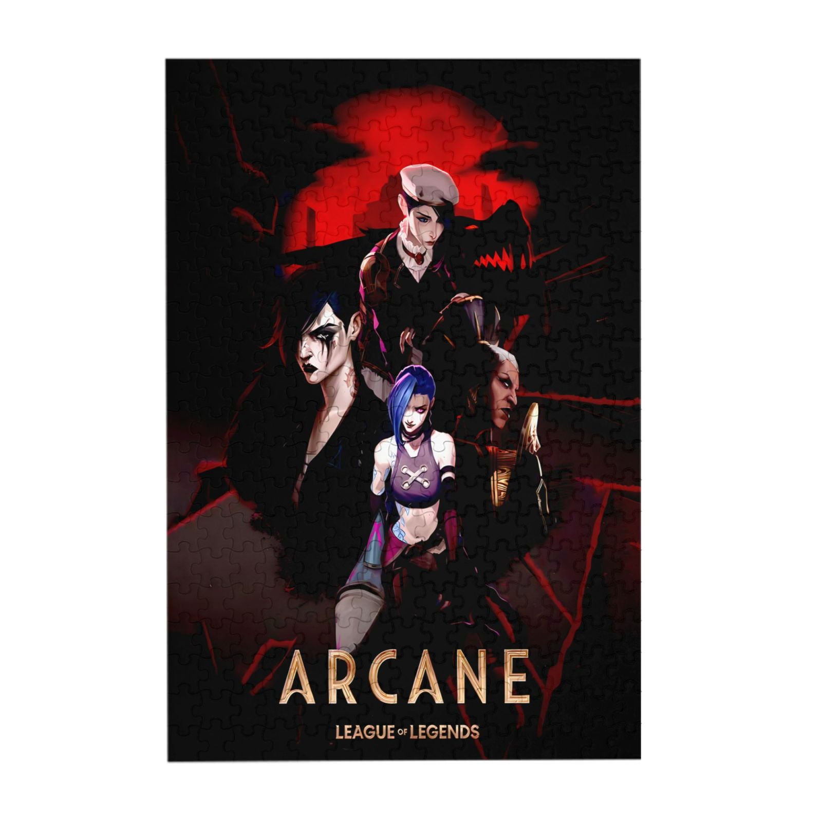 Arc-Ane Jigsaw Puzzles Novelty Jigsaw Puzzle Cartoon Puzzles for Home ...