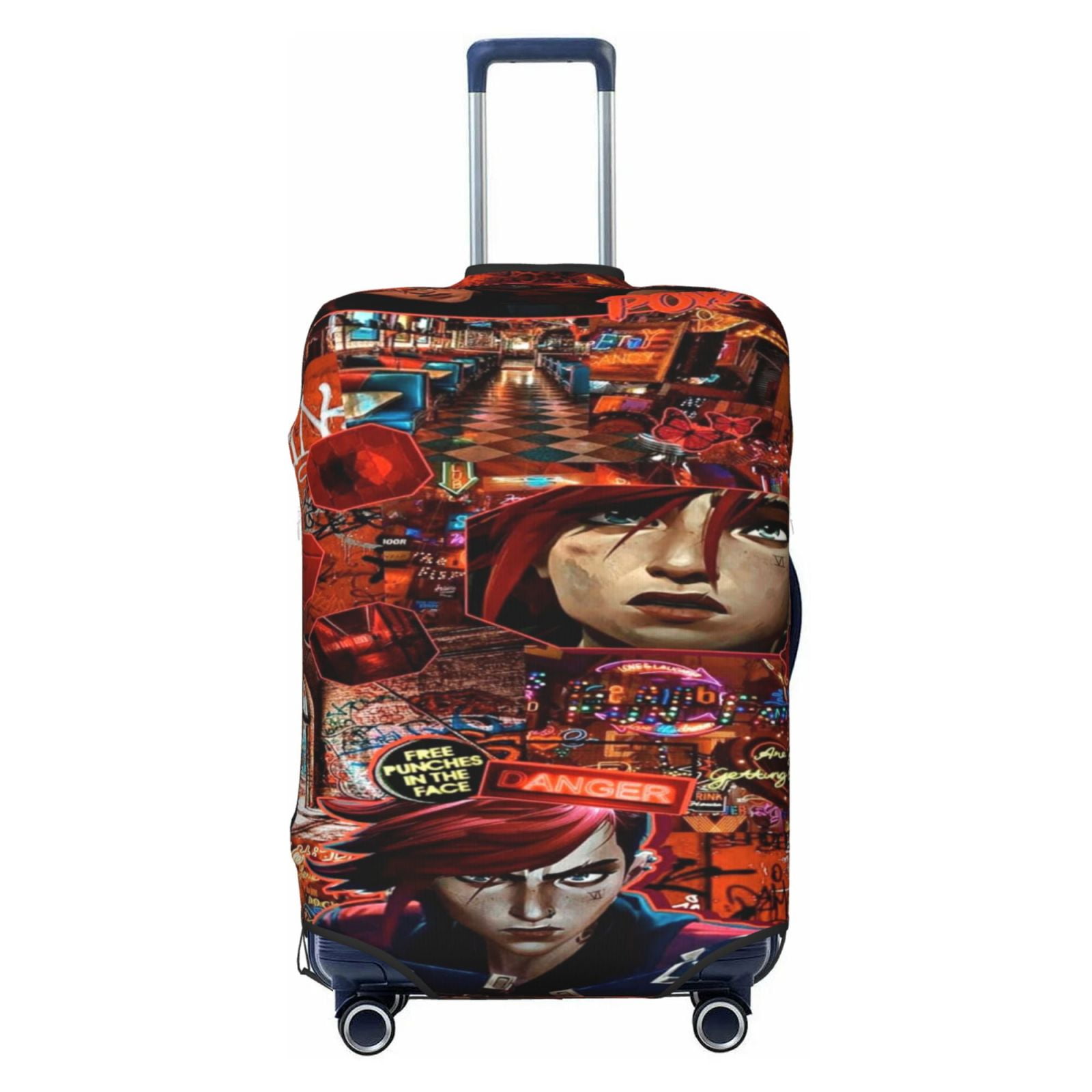 Arc-Ane Luggage Suitcase Covers Elastic Washable Fashion Luggage ...