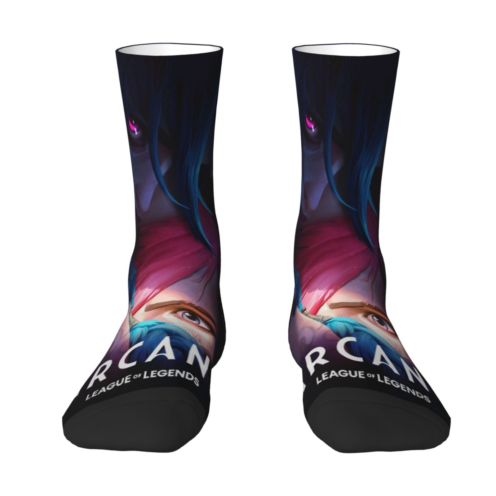 Arc-Ane Socks Athletic Sport Colorful Novelty Graphic Crew Tube Socks ...