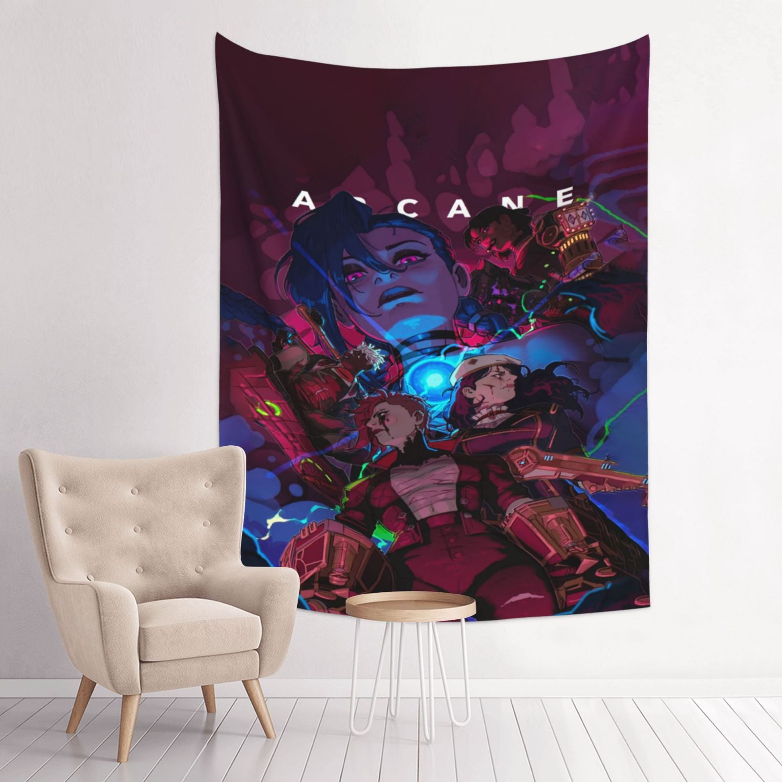 Arc-Ane Tapestry Kawaii Tapestry Room Decor Aesthetic Cute Room Decor ...