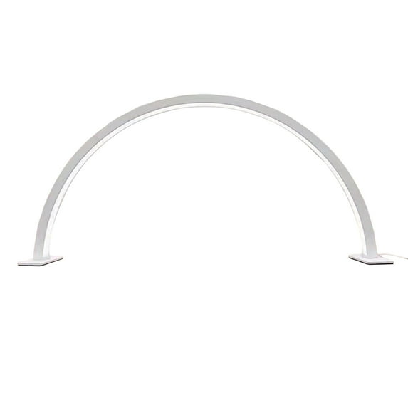 Arc Desk Lamp - White Half - Moon Shaped Design, Modern Arc Structure ...