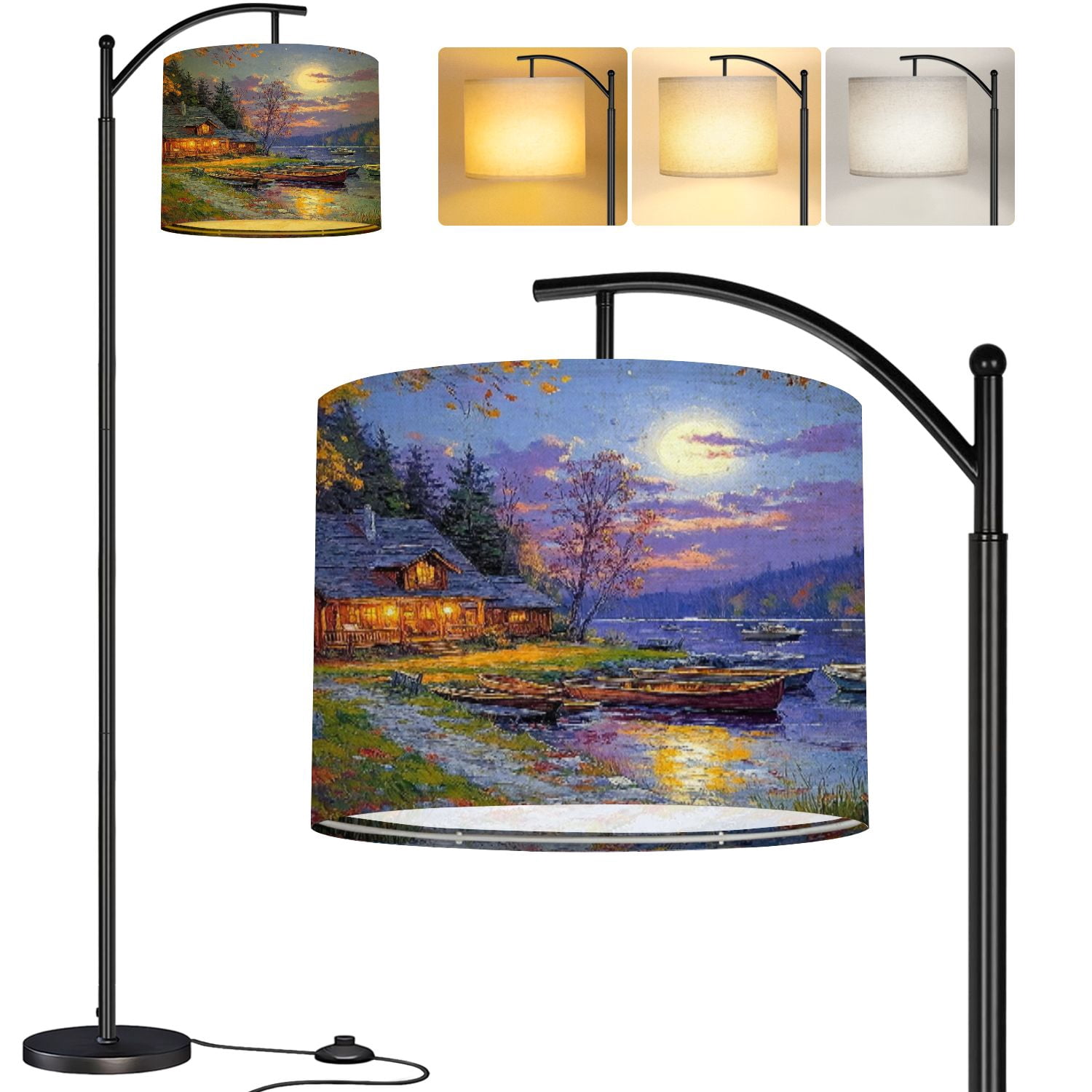 Arc Floor Lamp Autumn Memories Challenging Days To Remember Still Water ...
