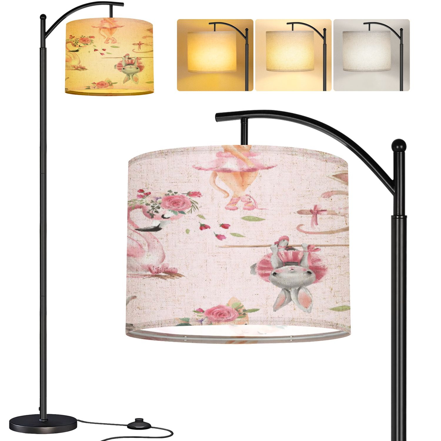 Arc Floor Lamp Beautiful seamless tileable pattern watercolor ...