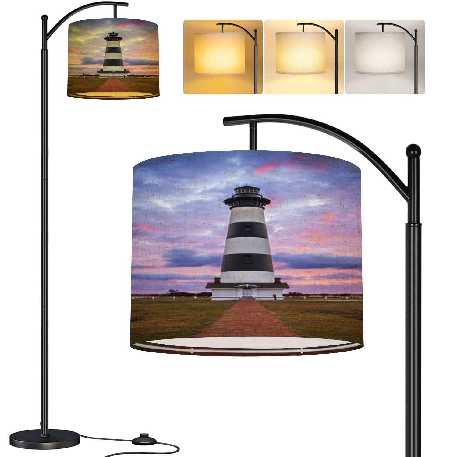 Arc Floor Lamp Bodie Island Lighthouse Cape Hatteras National Seashore ...
