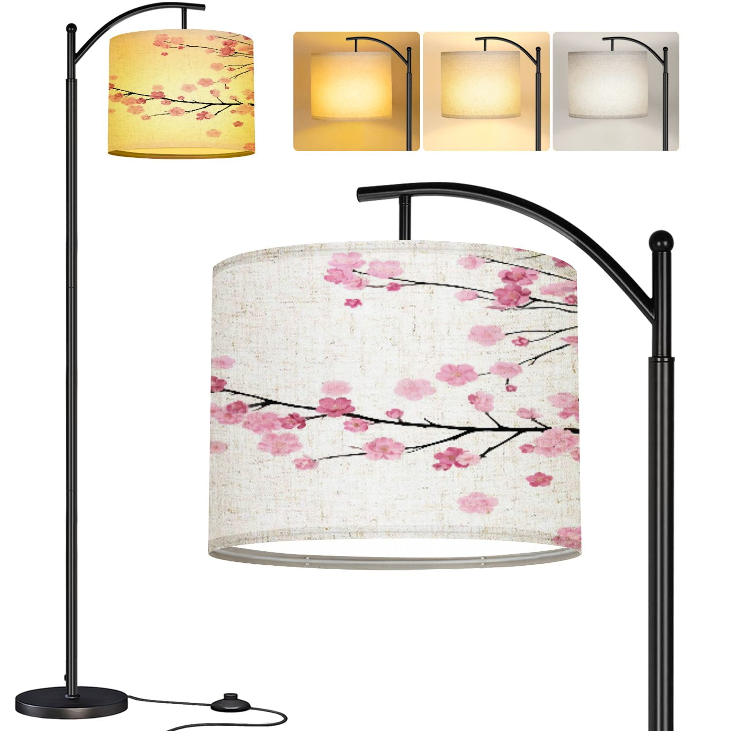 Arc Floor Lamp Cherry blossoms tree Beautiful flower Pink flowers ...