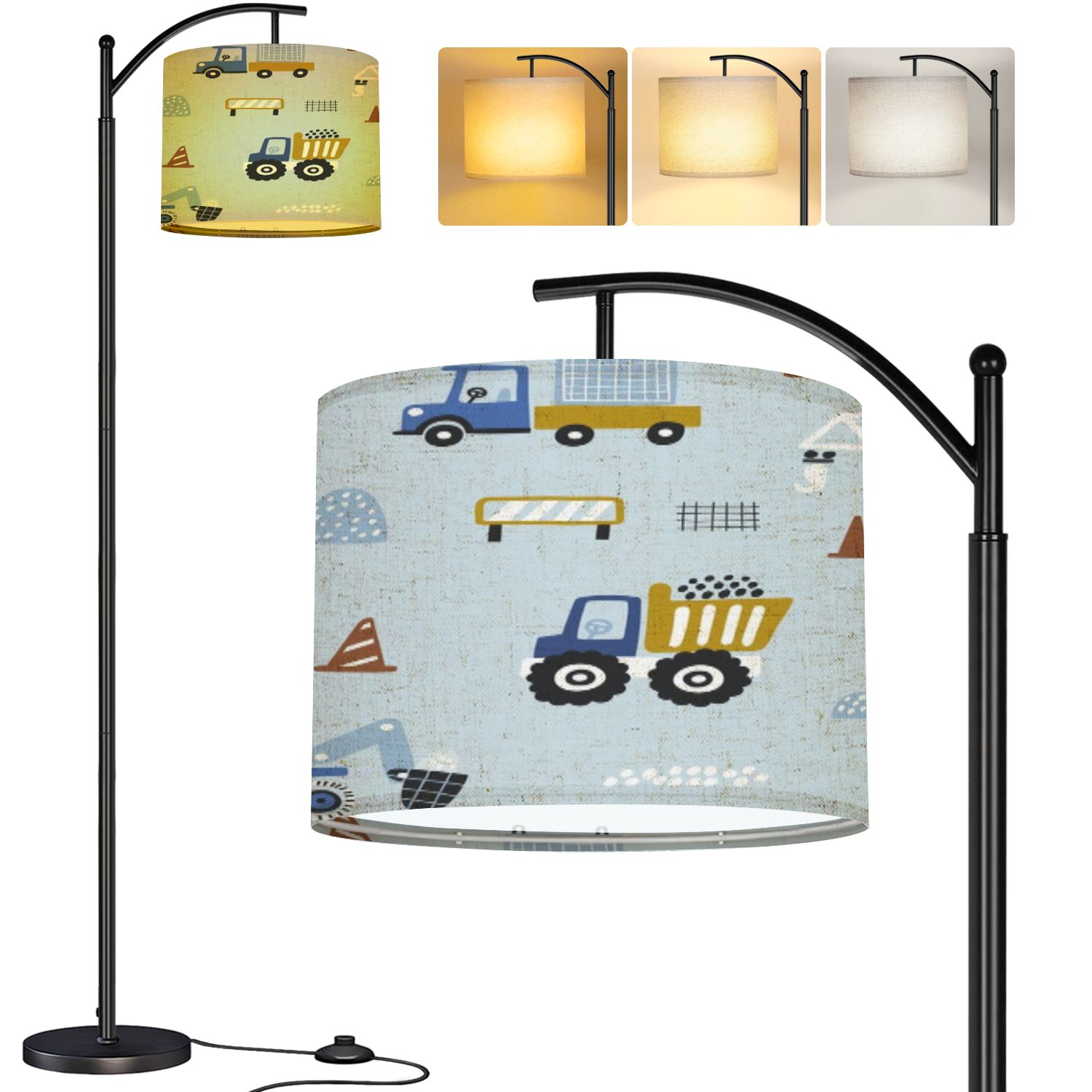 Arc Floor Lamp Childish seamless building equipment Creative kids ...