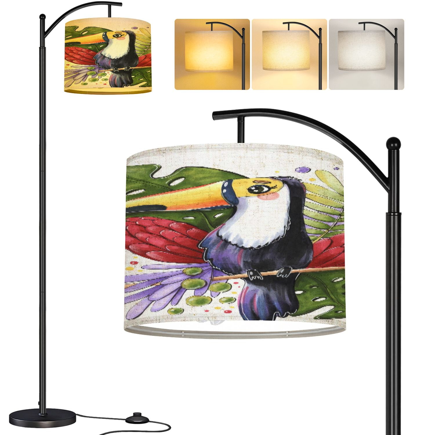 Arc Floor Lamp Hand drawing sketch cartoon style child cute character ...