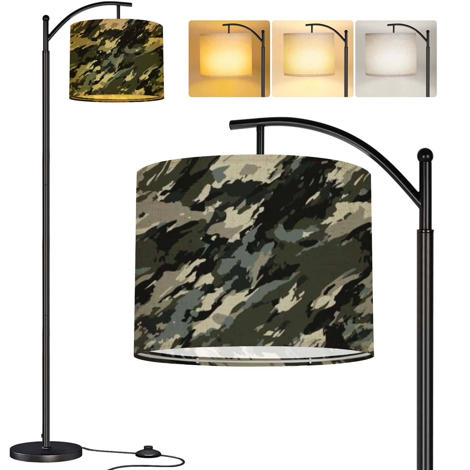 Arc Floor Lamp Hunting camouflage tree for hunting military Hunting ...