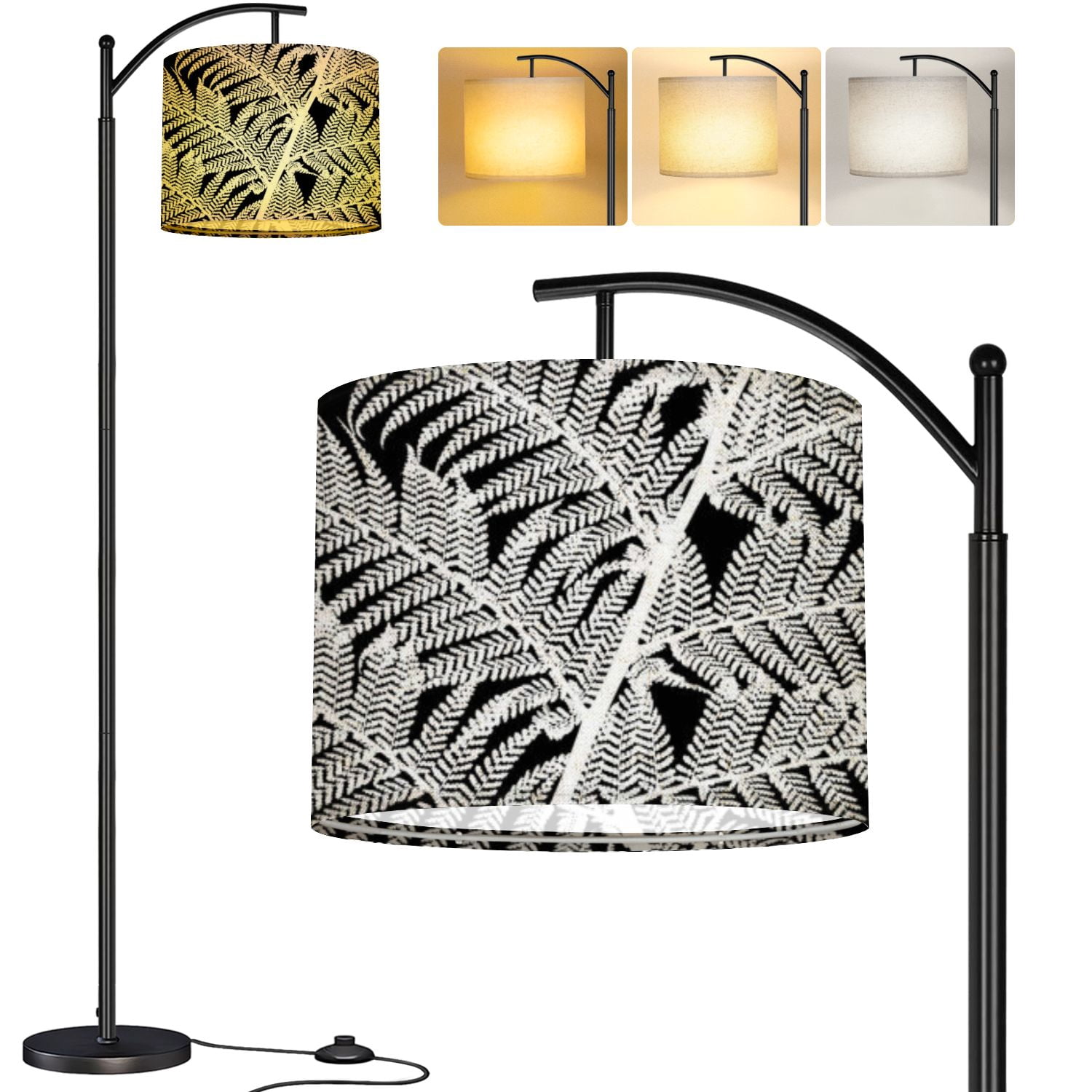 Arc Floor Lamp Inverted black white close up photography series detail ...