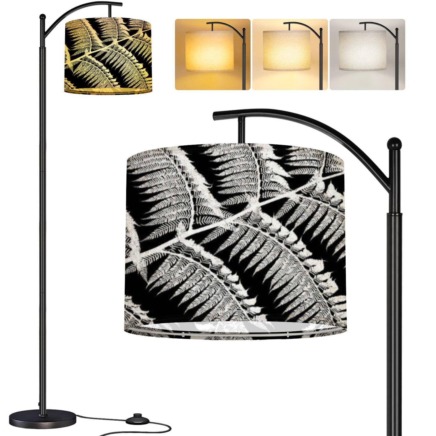 Arc Floor Lamp Inverted black white close up photography series detail ...