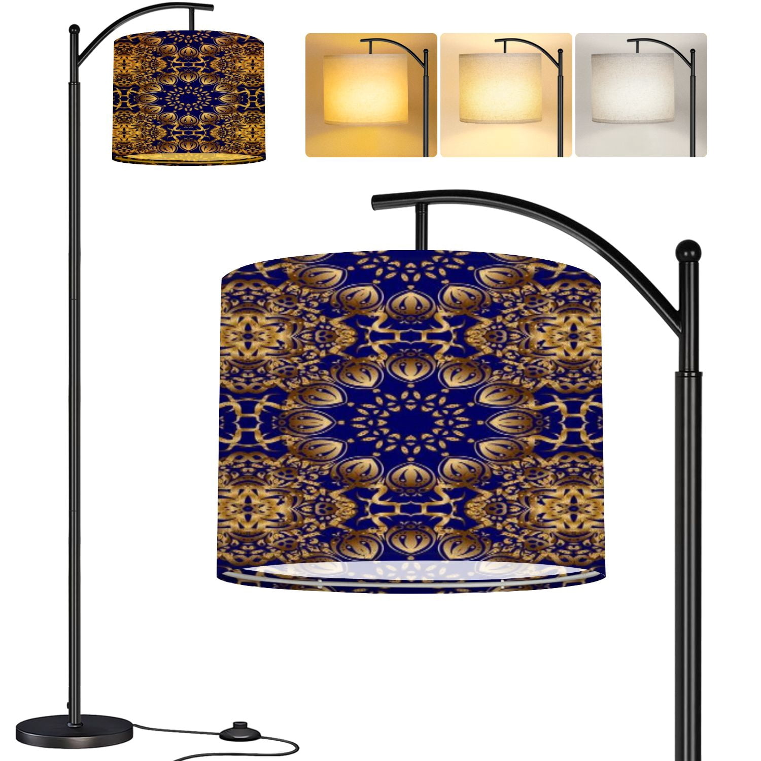 Arc Floor Lamp Ornate decor for invitations greeting cards message ...