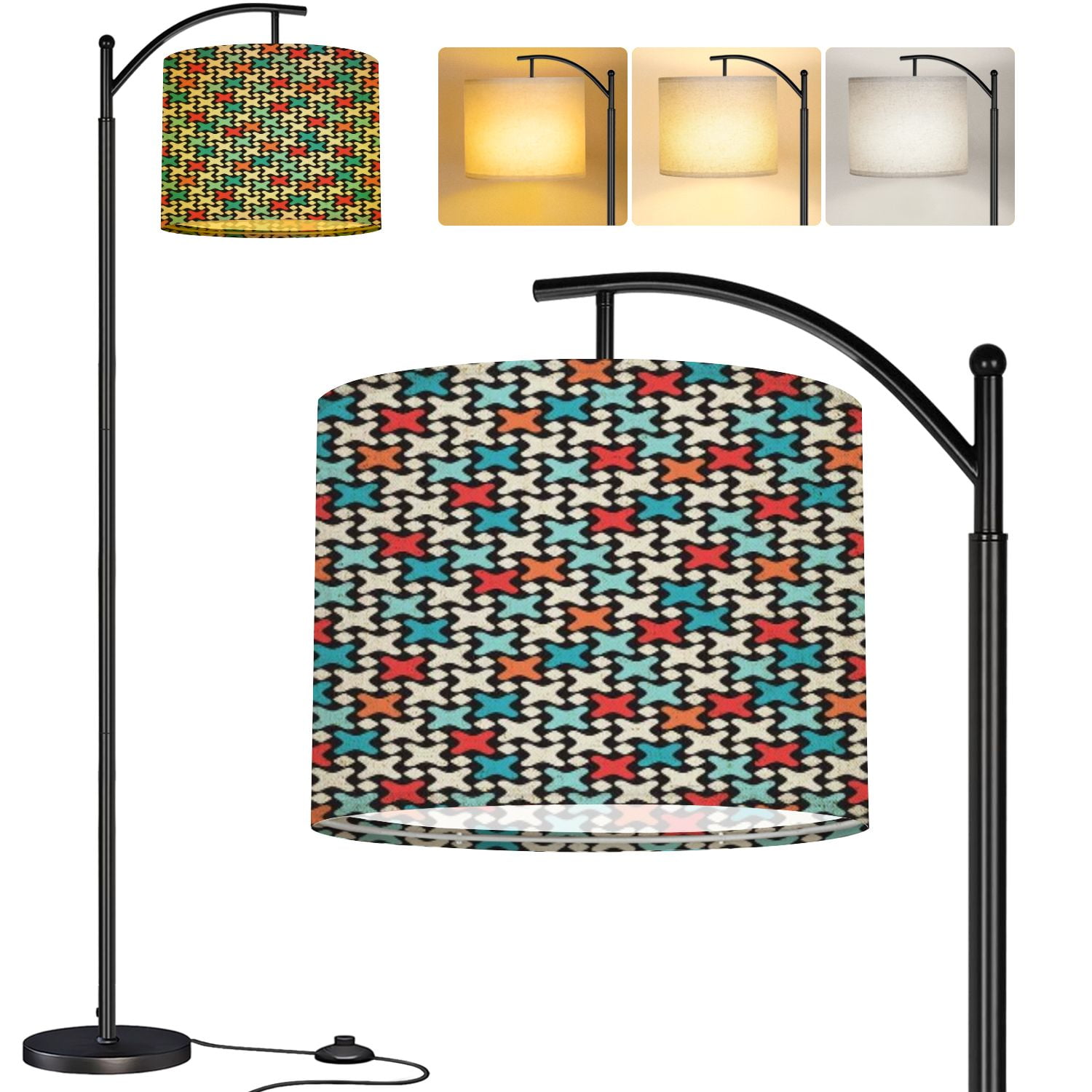 Arc Floor Lamp Seamless Modern geometric texture Repeating abstract ...
