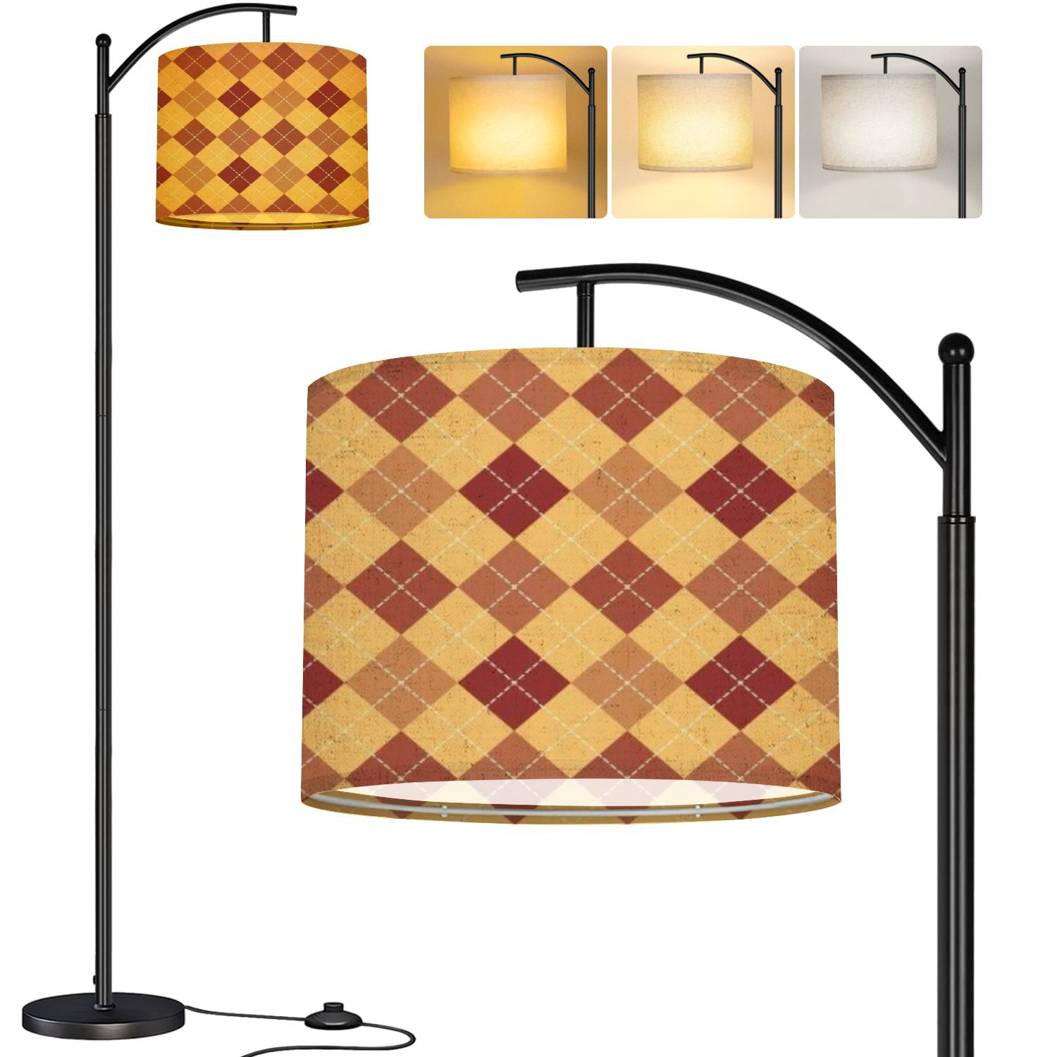 Arc Floor Lamp Seamless argyle pattern Argyle repeat pattern for Autumn ...