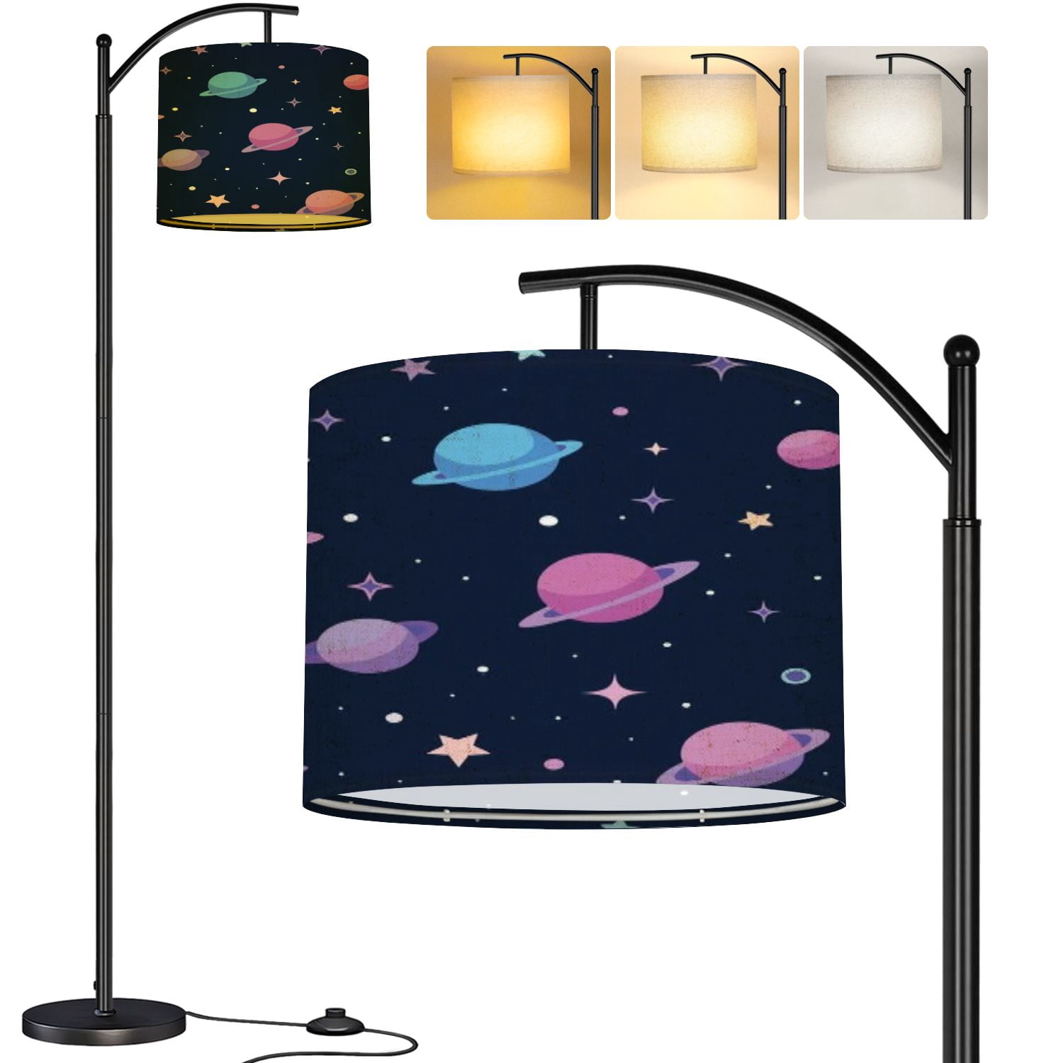 Arc Floor Lamp Space seamless for kids children nursery room for gift ...