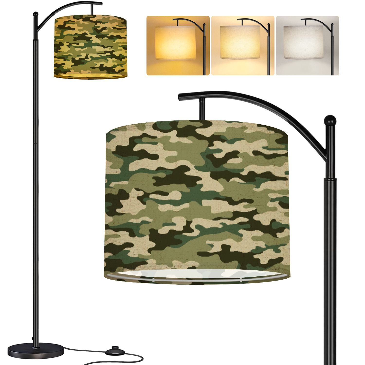 Arc Floor Lamp Texture military camouflage seamless Abstract hunting ...