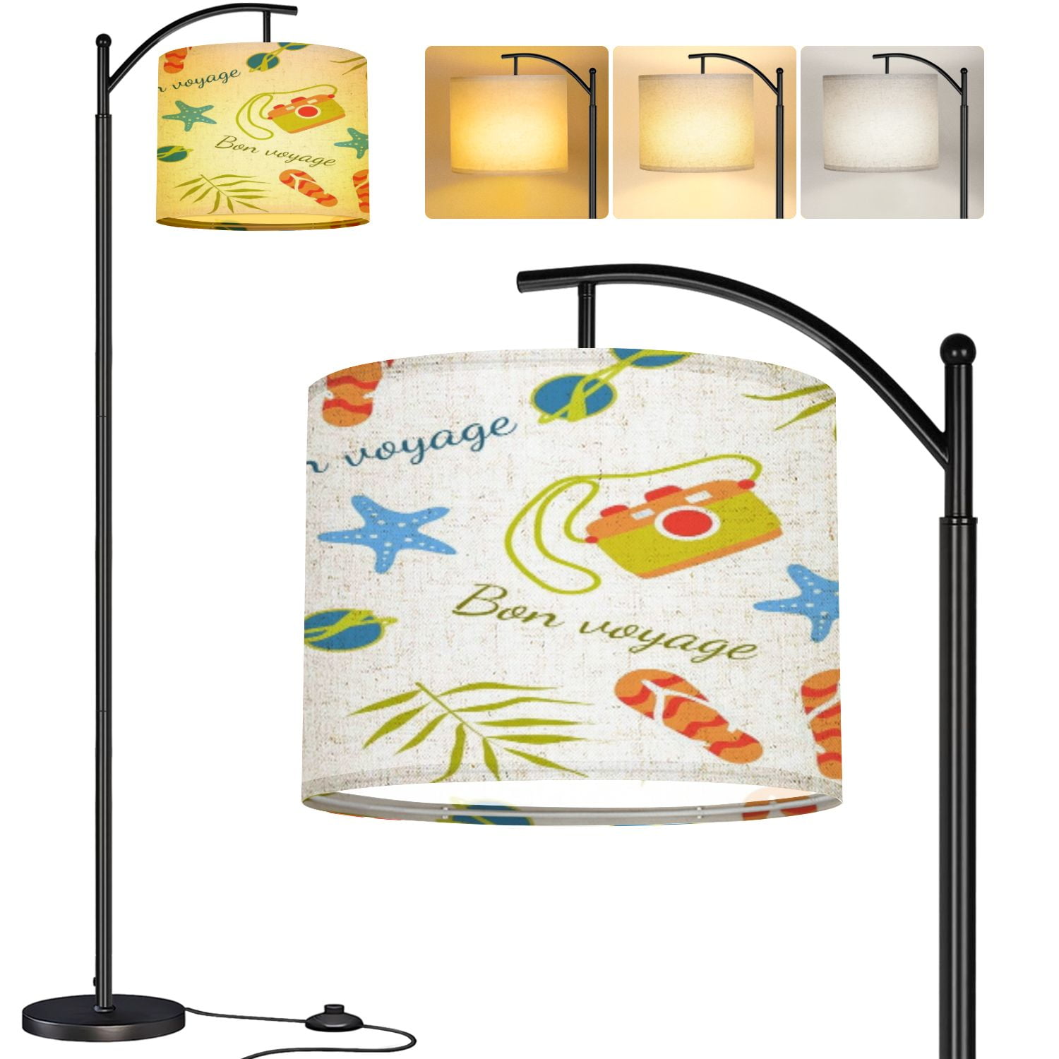 Arc Floor Lamp Travel seamless sunglasses camera photographic flip flop ...