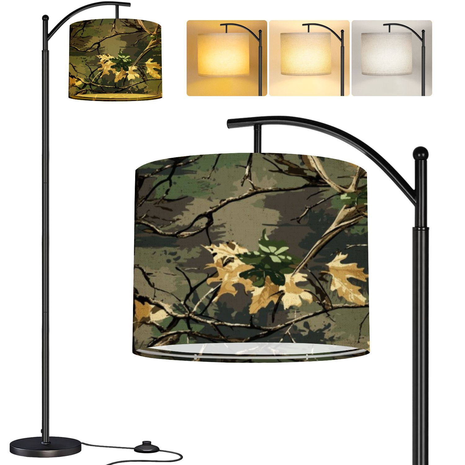 Arc Floor Lamp camouflage pattern Hunting camouflage seamless design ...