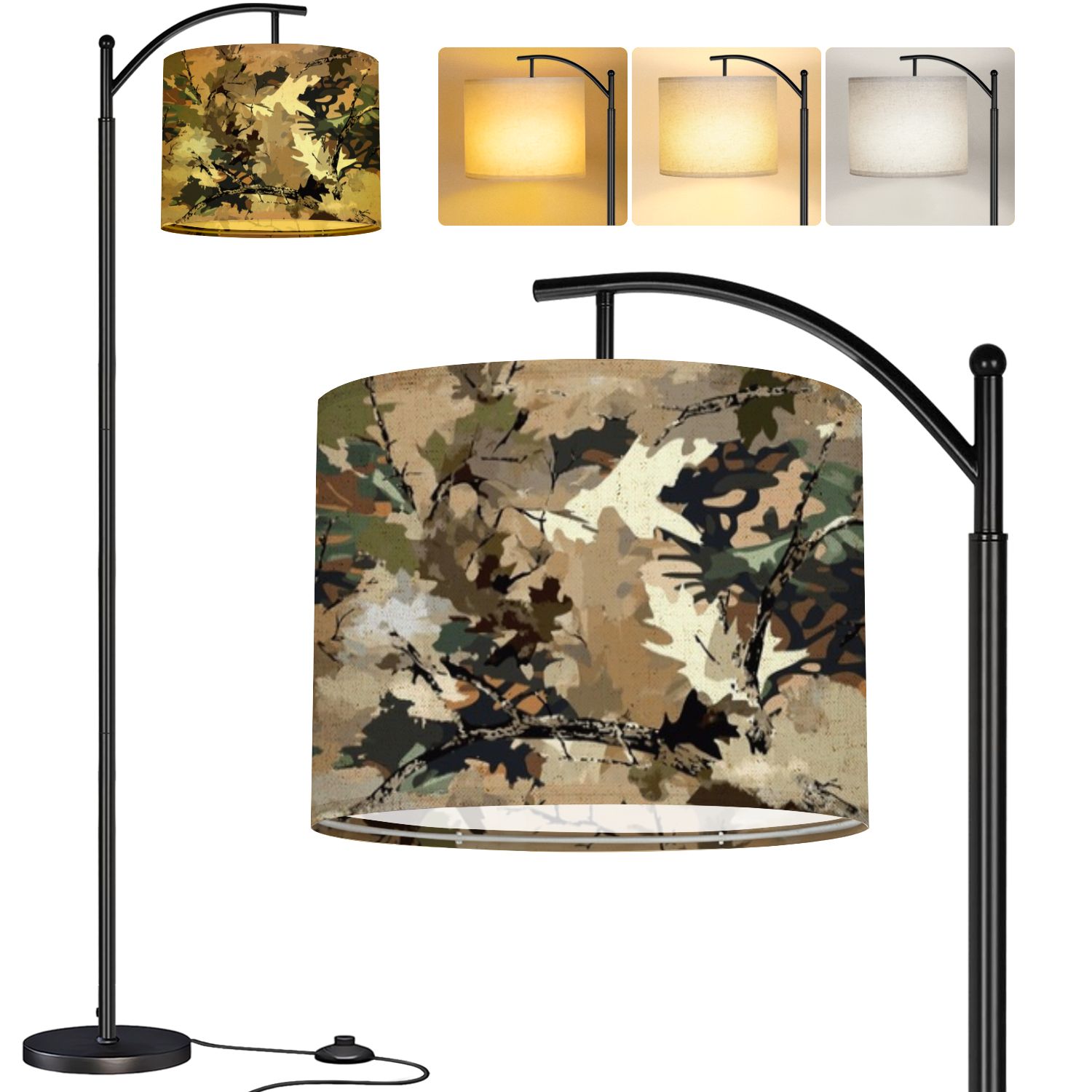 Arc Floor Lamp camouflage pattern Hunting camouflage seamless pattern ...